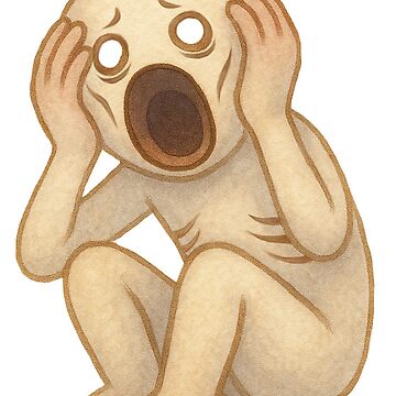 "SCP-097 Doodle Shy Guy" Sticker for Sale by SealPoint | Redbubble