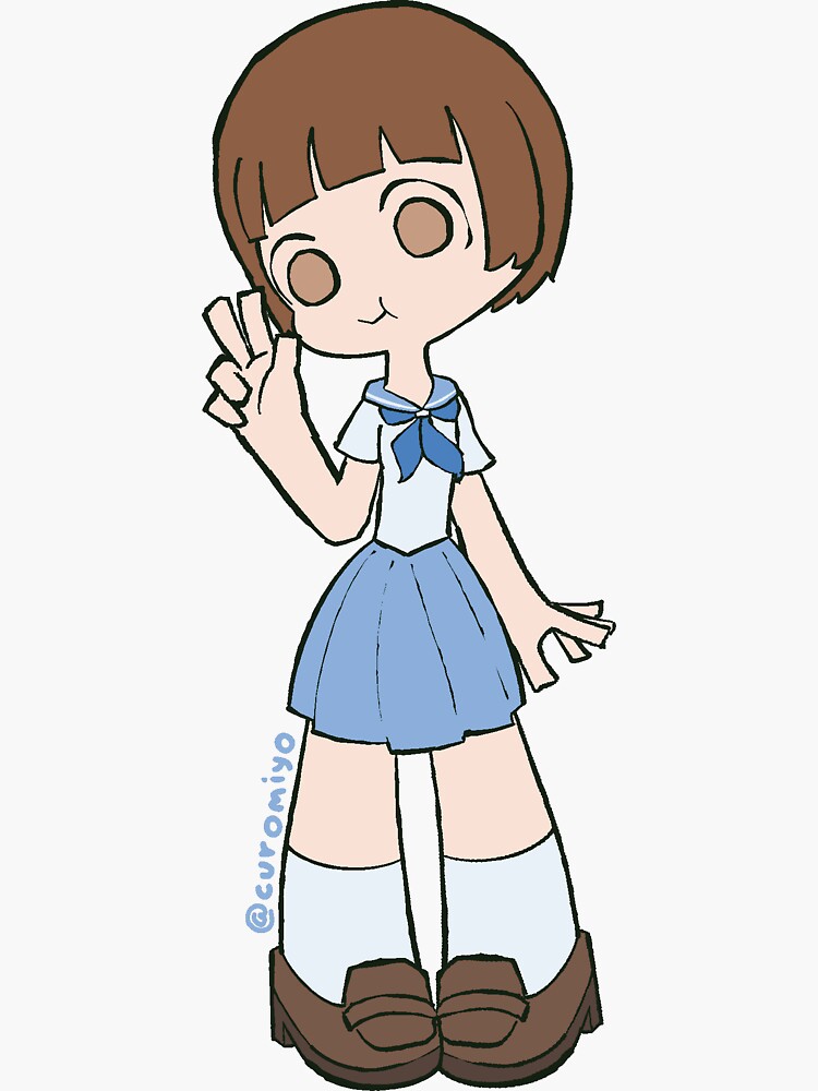 "mako" Sticker for Sale by curomiyo | Redbubble