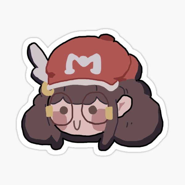 "Haste: Broken Worlds MS Paint Zoe Chibi" Sticker for Sale by ...