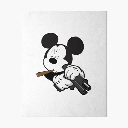 Drawings Of Gangster Mickey Mouse