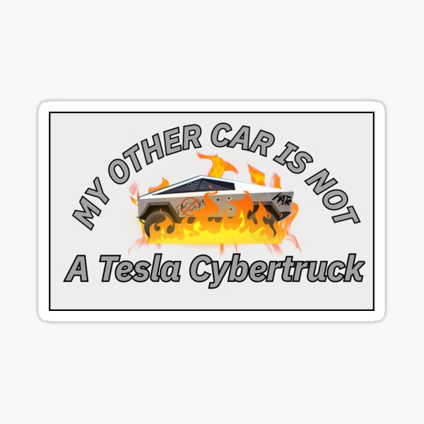 "Tesla Cybertruck" Sticker for Sale by Shauntoleary | Redbubble