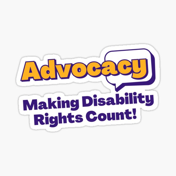 "Advocacy Campaign Logo 2" Sticker for Sale by DANAComms | Redbubble