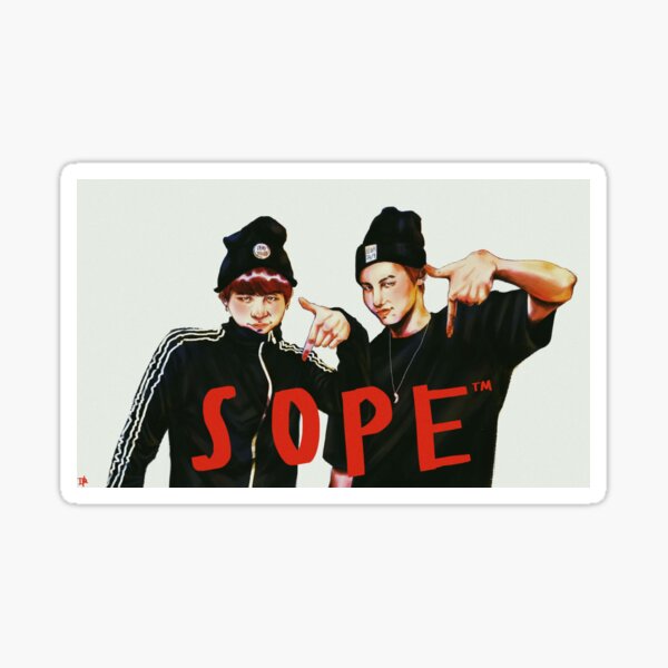 "ITS YA BOYS SOPE!" Sticker for Sale by illust-peace | Redbubble
