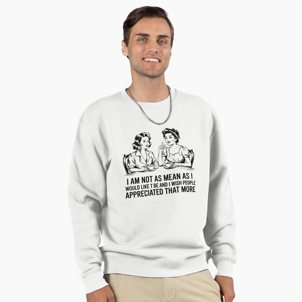 "I AM NOT AS MEAN sticker" Sticker for Sale by MasnMusg | Redbubble