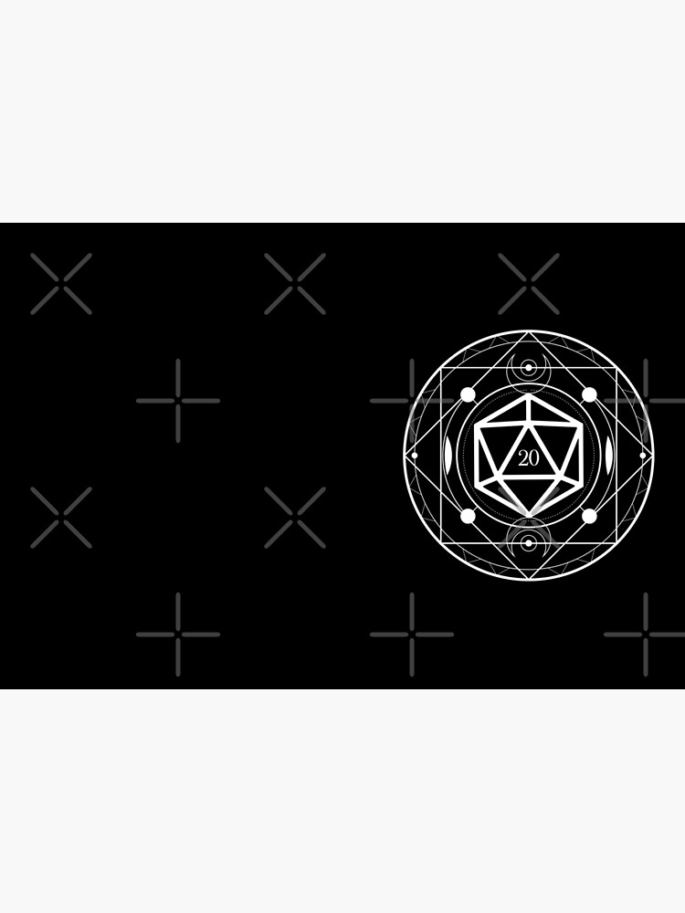 "Polyhedral D20 Dice Sacred Geometric Symbols" Hardcover Journal for ...