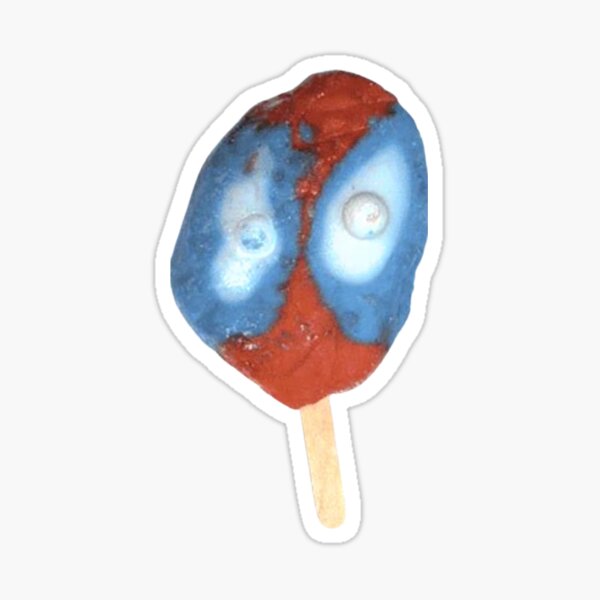 "Spiderman Popsicle" Sticker for Sale by ThomasMoxon | Redbubble