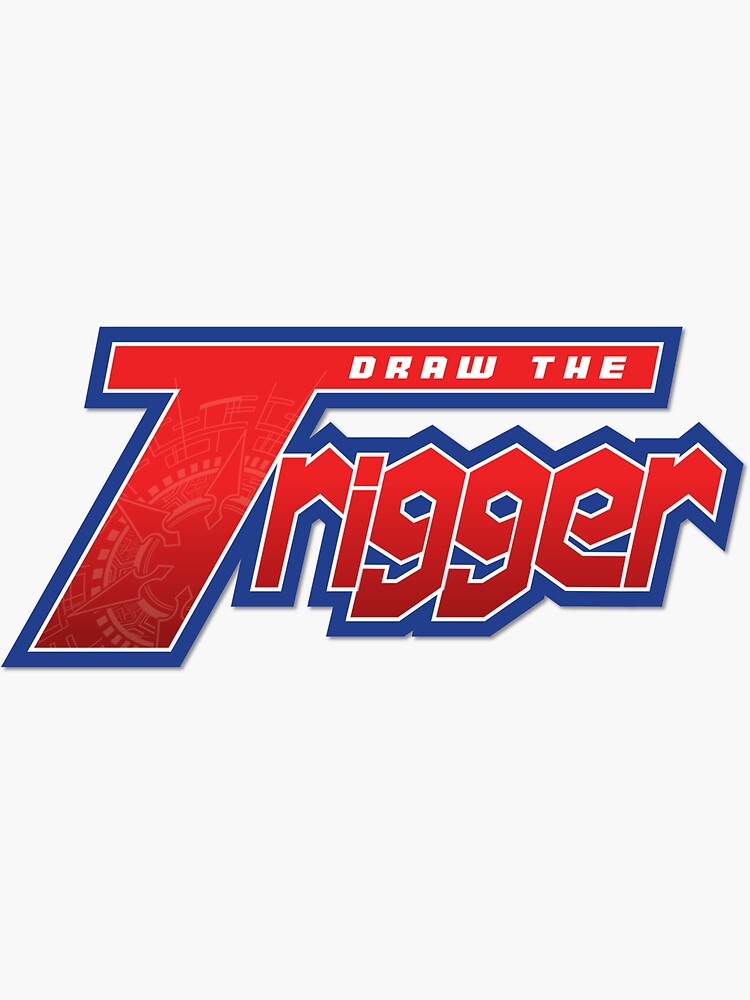 "Draw The Trigger Logo" Sticker for Sale by drawthetrigger | Redbubble