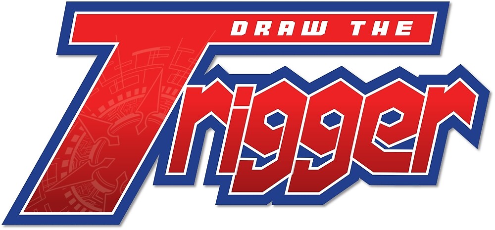 "Draw The Trigger Logo" by drawthetrigger | Redbubble