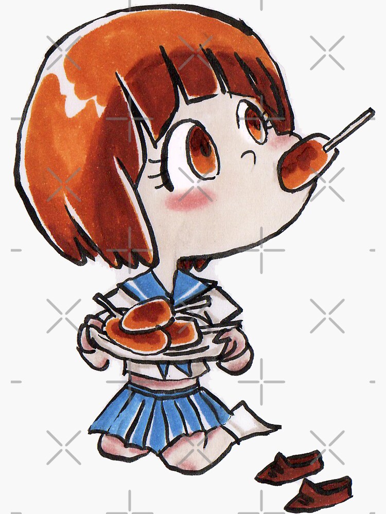 "Mako chibi kill" Sticker for Sale by Libou | Redbubble