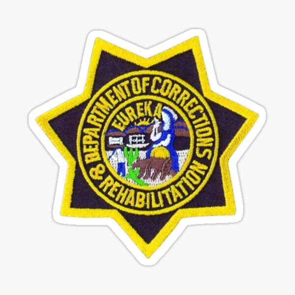 "CDCR Star Patch Sticker" Sticker for Sale by StickerWey | Redbubble