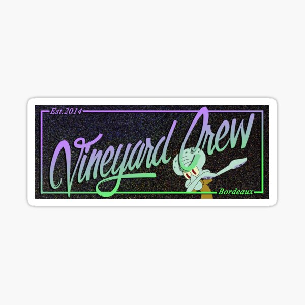 "Vineyard Crew Carlos Dab" Sticker by Bender-san | Redbubble