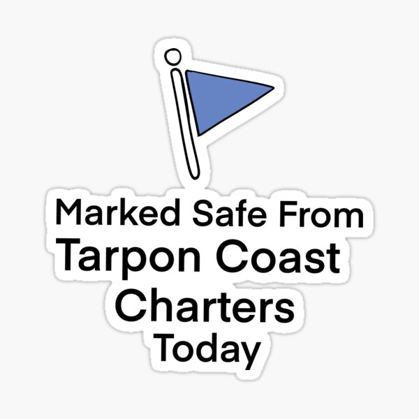 "Captain Brock Horner best charter captain " Sticker for Sale by ...