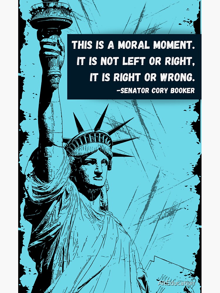 "Moral Issue" Sticker for Sale by AltEducation | Redbubble