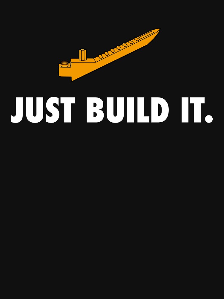 "Just Build It" Essential T-Shirt for Sale by polywen | Redbubble