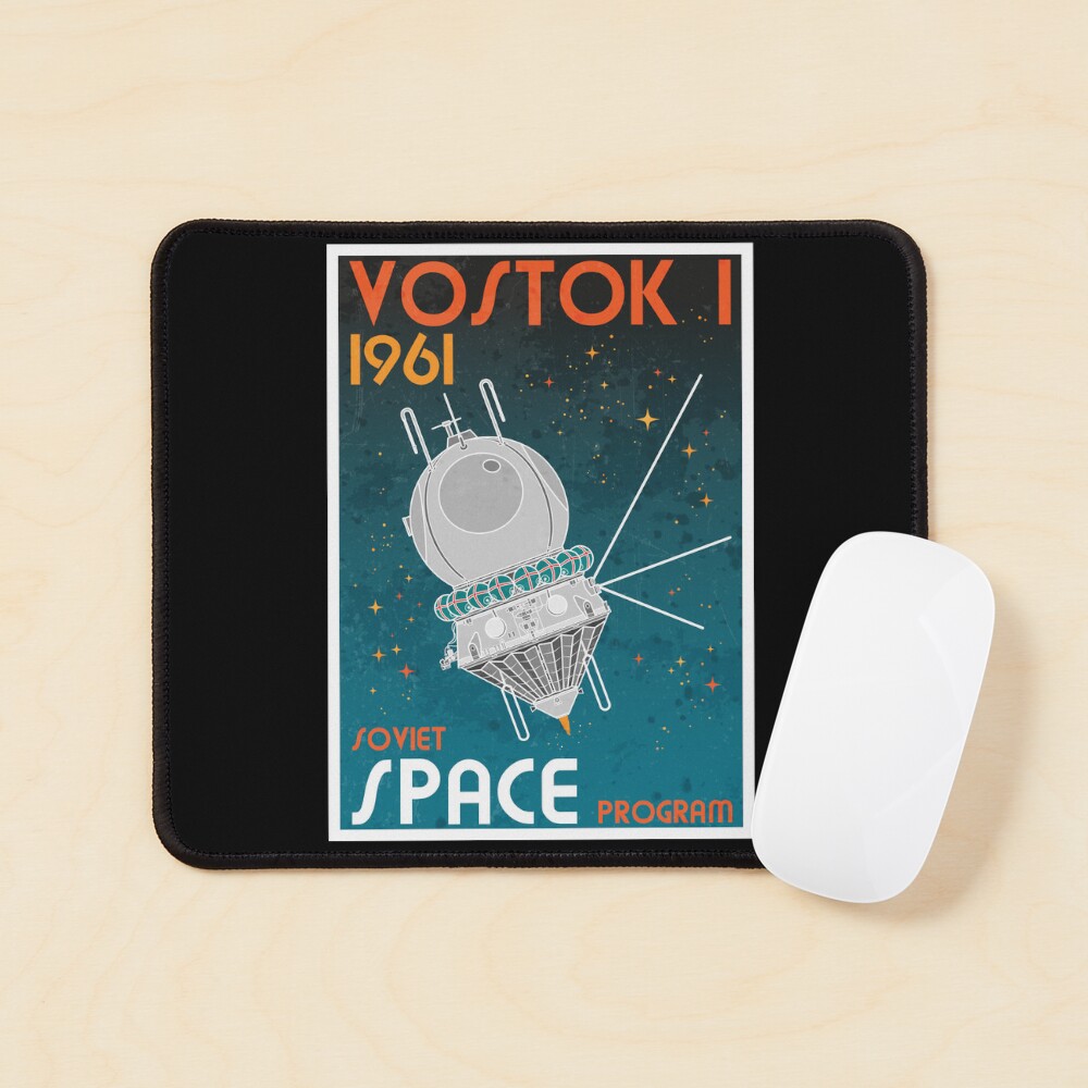 "Vostok I. Soviet Space Program (Retro)" Poster for Sale by BGALAXY ...