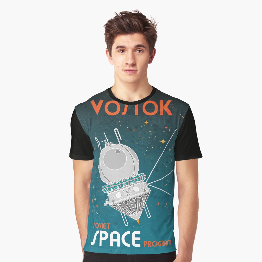"Vostok I. Soviet Space Program (Retro)" Poster for Sale by BGALAXY ...