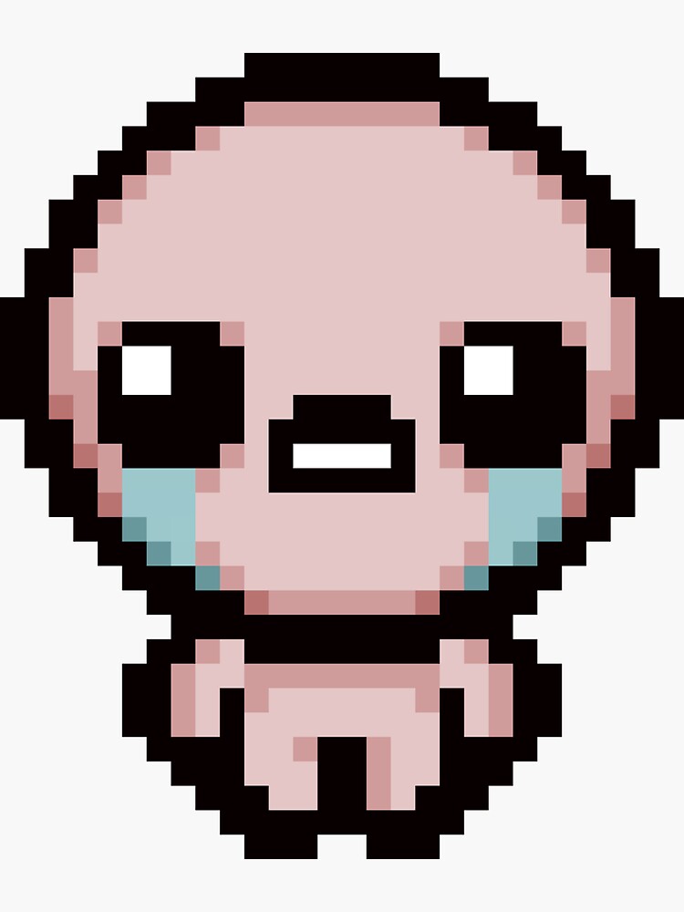 "Isaac Sprite" Sticker for Sale by Brandenzp | Redbubble