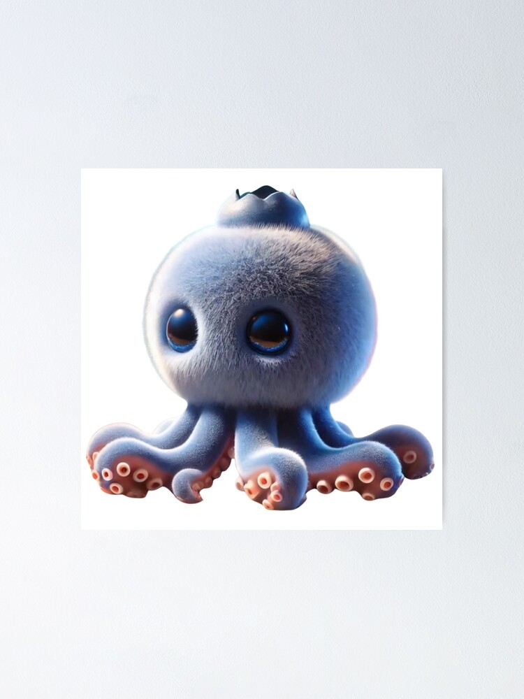 "Bluberini Octopussini (Italian Brainrot) " Poster for Sale by ...