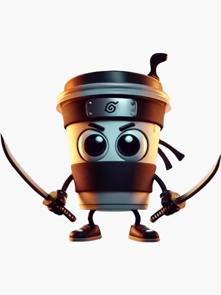 "Cappuccino Assassino (Italian Brainrot) " Sticker for Sale by ...