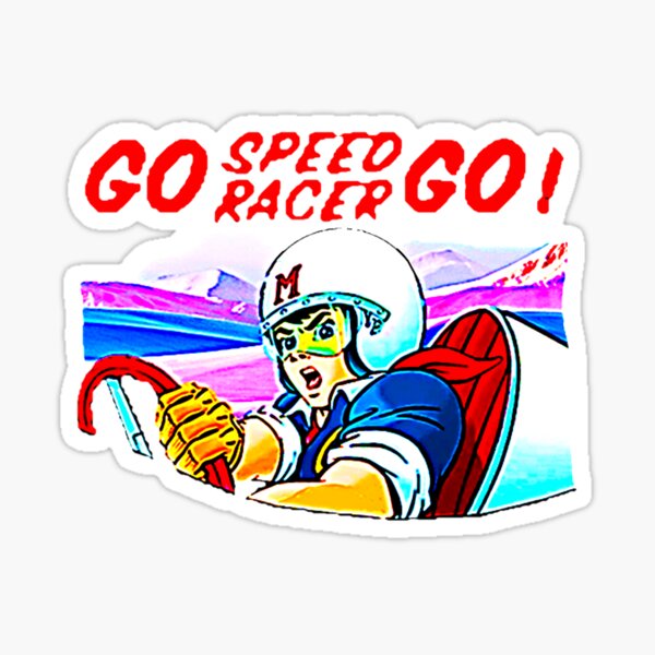 "Speed Racer" Sticker for Sale by JOSIALOGAN | Redbubble