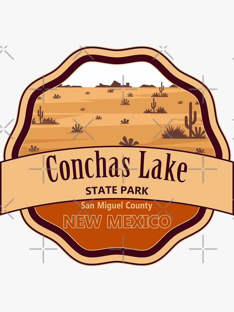 "Conchas Lake State Park San Miguel County New Mexico" Sticker for Sale ...