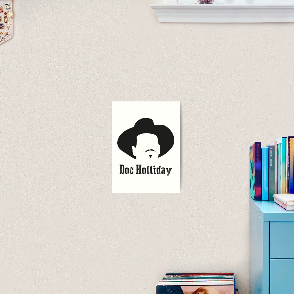"Doc Holliday" Art Print for Sale by muskitt | Redbubble