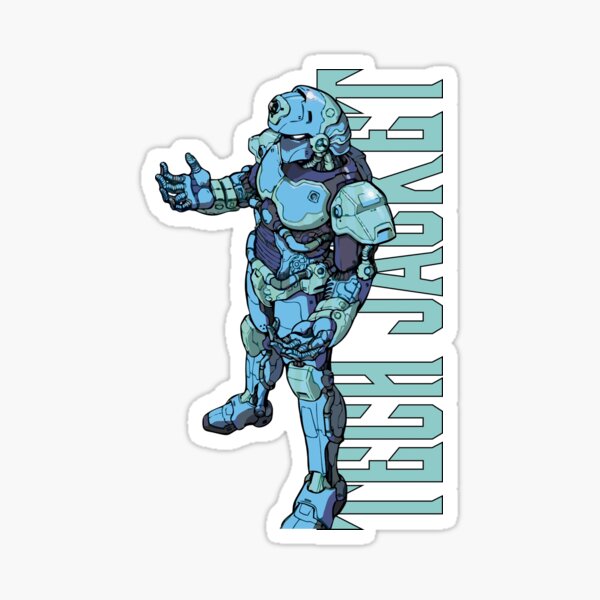"Tech Jacket: Invincible Comic Character Design" Sticker by Polaris2003 ...
