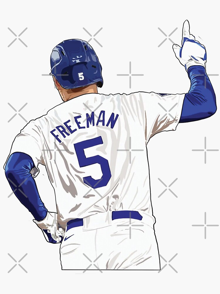 "Freeman Home Run 2" Sticker for Sale by arteafoxstudios | Redbubble