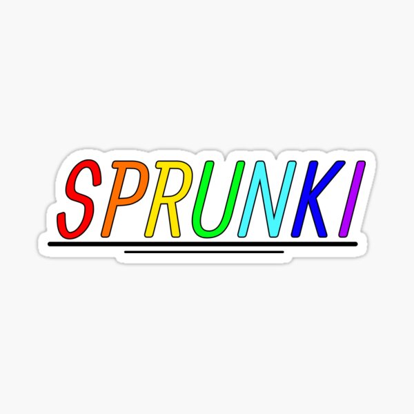 "Sprunki" Sticker by zapdesign | Redbubble