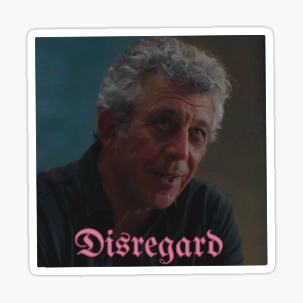 "Daniel Molloy “Disregard”" Sticker for Sale by Thousandfurrs | Redbubble