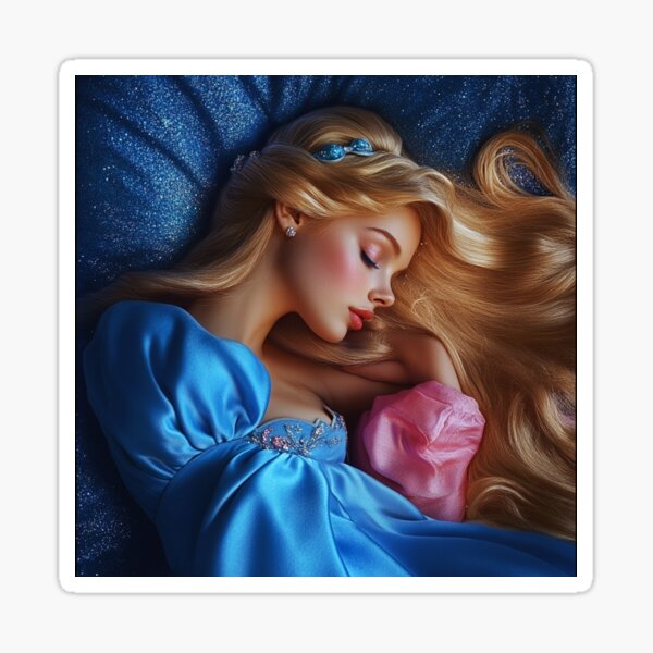 Aurora Sleeping Beauty Stickers for Sale | Redbubble