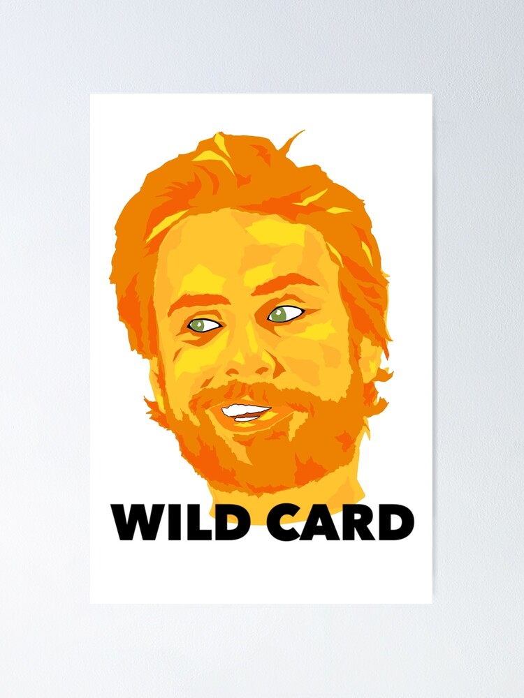 "Wild Card Design " Poster by SimpleDees | Redbubble