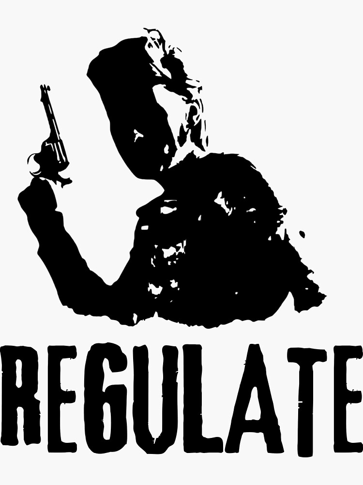 "Regulate Billy the Kid" Sticker for Sale by UNK-Fatigues | Redbubble