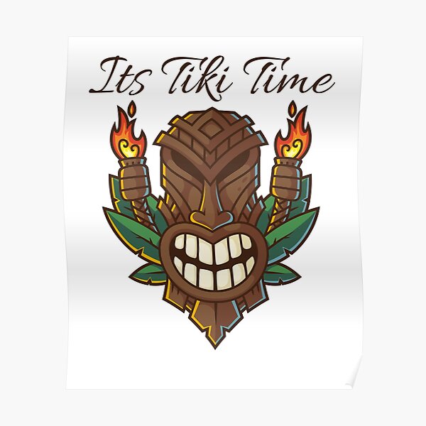 Tiki Bar Posters | Redbubble