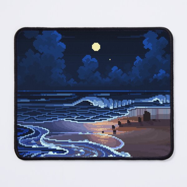 "LUNAR LUMINESCENCE" Mouse Pad for Sale by 8pxl | Redbubble