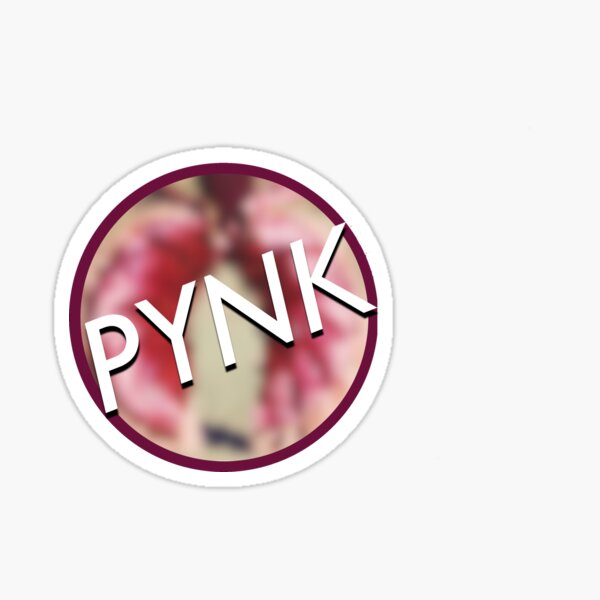 "PYNK" Sticker by melschnef | Redbubble