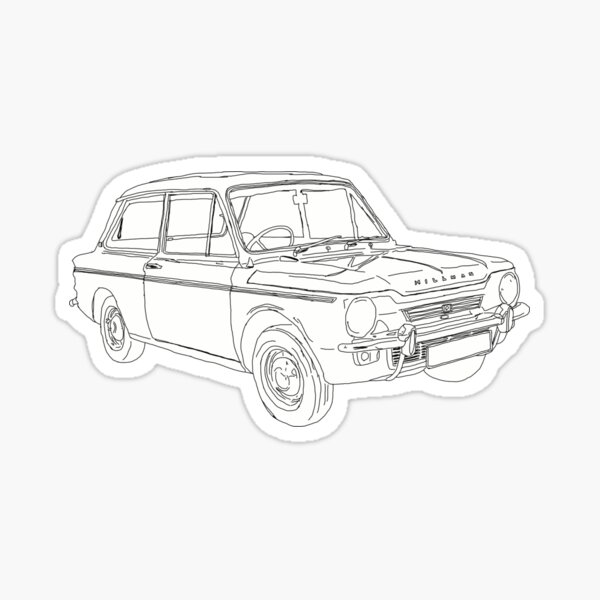 Hillman Imp Stickers | Redbubble