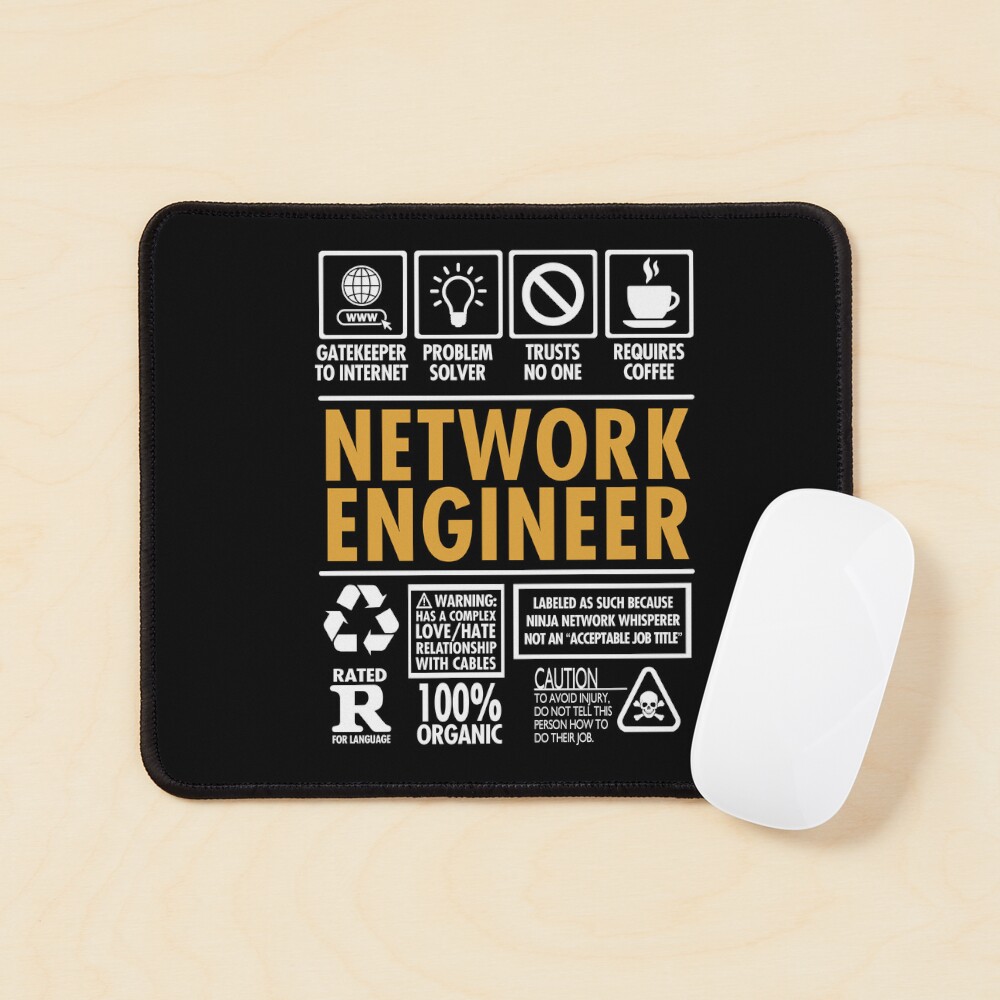 "Network Engineer Gatekeeper of the Internet Funny" Sticker for Sale by ...