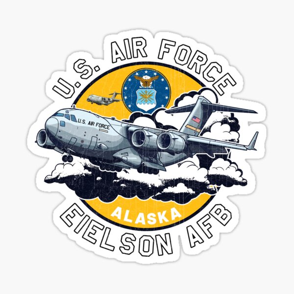 "Eielson Air Force Base" Sticker for Sale by Phanhoangnam24 | Redbubble