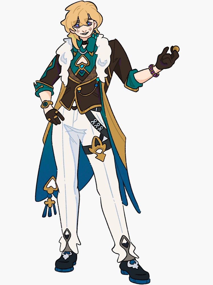 "Aventurine Honkai Star Rail" Sticker for Sale by Vidrafi | Redbubble