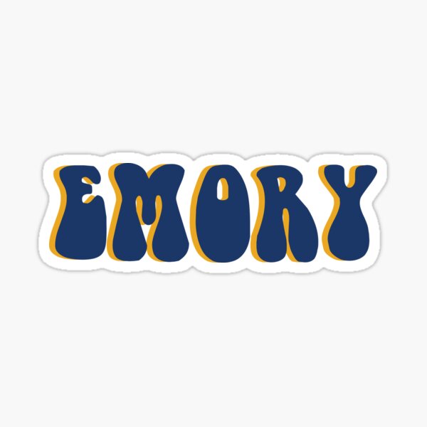 "Emory Sticker" Sticker for Sale by cmg1231017 | Redbubble
