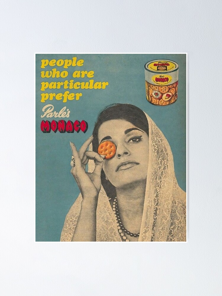 "Vintage Parle Monaco Ad | Particular People Aesthetic" Poster for Sale ...