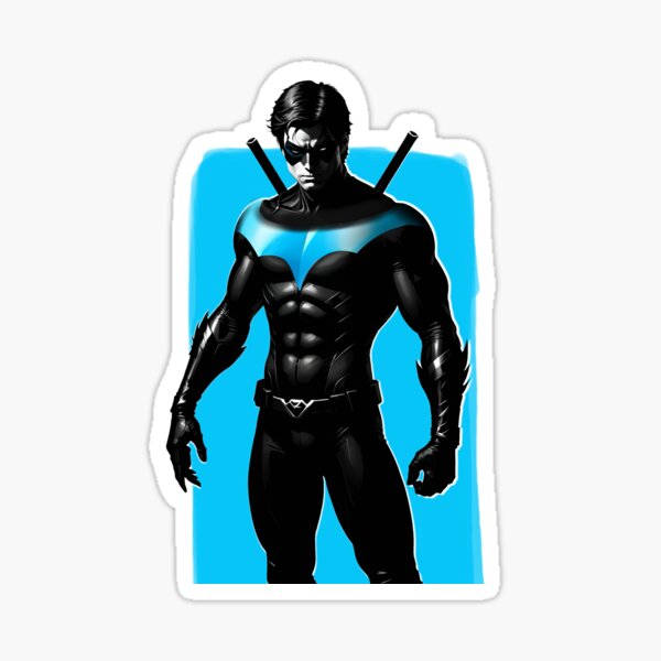 "Nightwing" Sticker by Alex-B-Russo | Redbubble