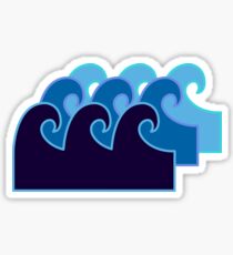 Waves: Stickers | Redbubble
