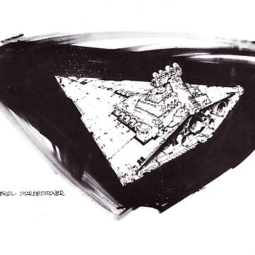 "star destroyer" Sticker for Sale by derek86 | Redbubble