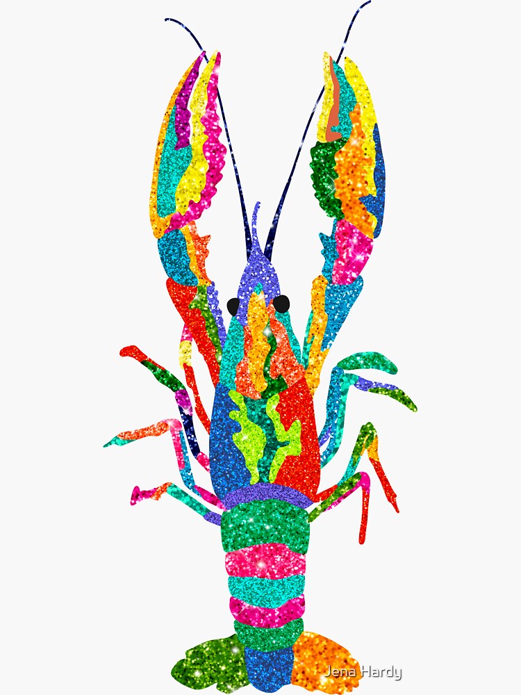 "Rainbow Crawfish Design Perfect for Summertime Crawfish Boils ...