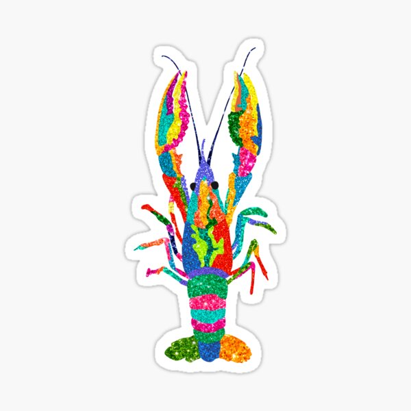"Rainbow Crawfish Design Perfect for Summertime Crawfish Boils ...