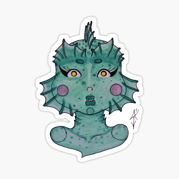 "Miss Swamp Thang" Sticker for Sale by LadybugBones | Redbubble