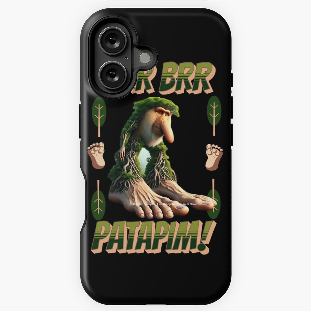 "Brr Brr patapim italian brainrot meme" Sticker by LayersDesign | Redbubble