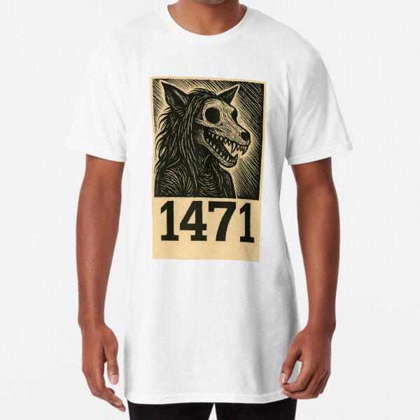 "SCP-1471 age line art" Long T-Shirt for Sale by Domo1 | Redbubble